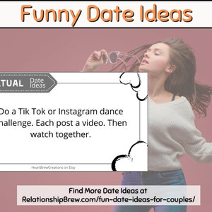 75 Virtual Date Idea Cards for Long-distance Relationships and Couples ...