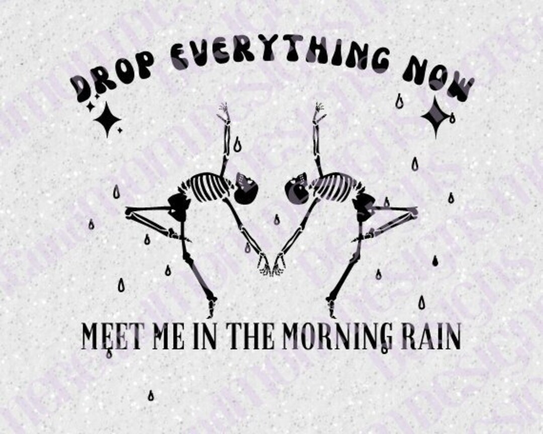 Drop Everything Now SVG & PNG Files for Cutting Machines - Etsy Australia