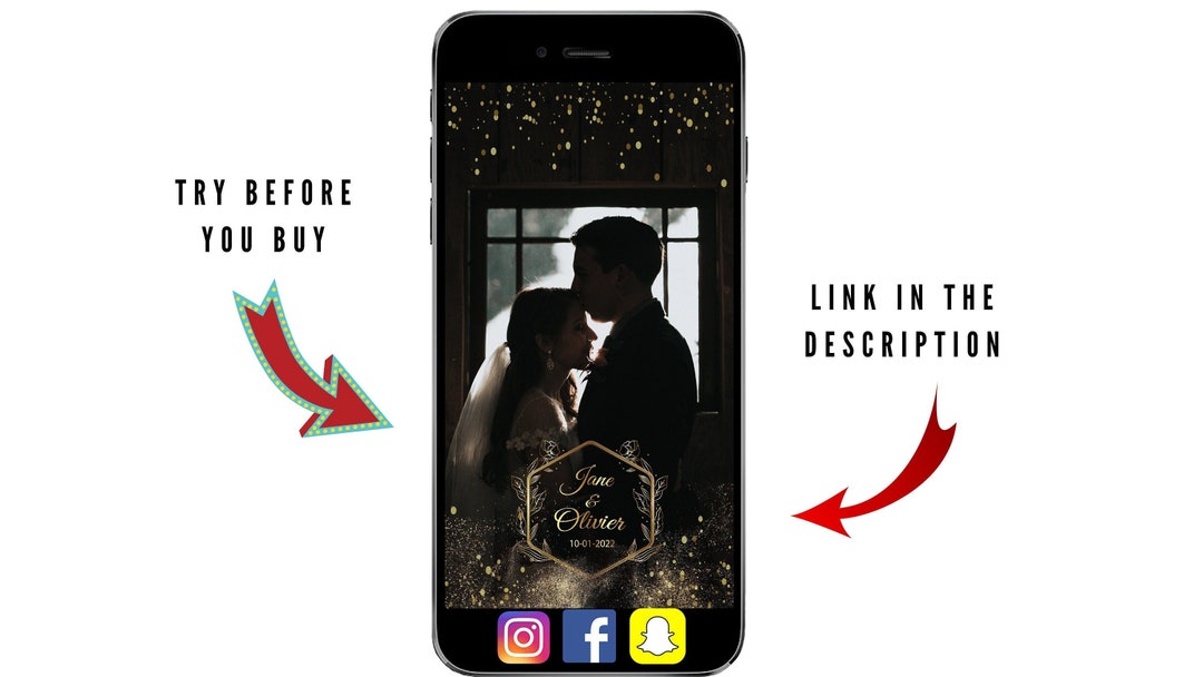 Wedding Instagram Filter Wedding Instagram Effect Filter for - Etsy