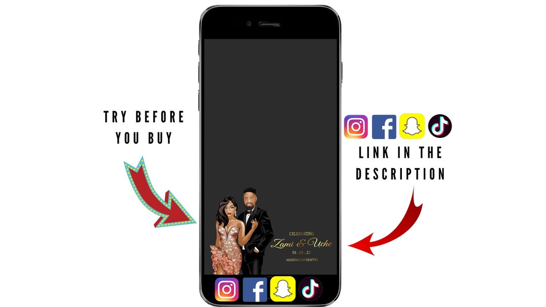 Wedding Snapchat Filter, Wedding Filters, Tiktok Filter, Snapchat ...