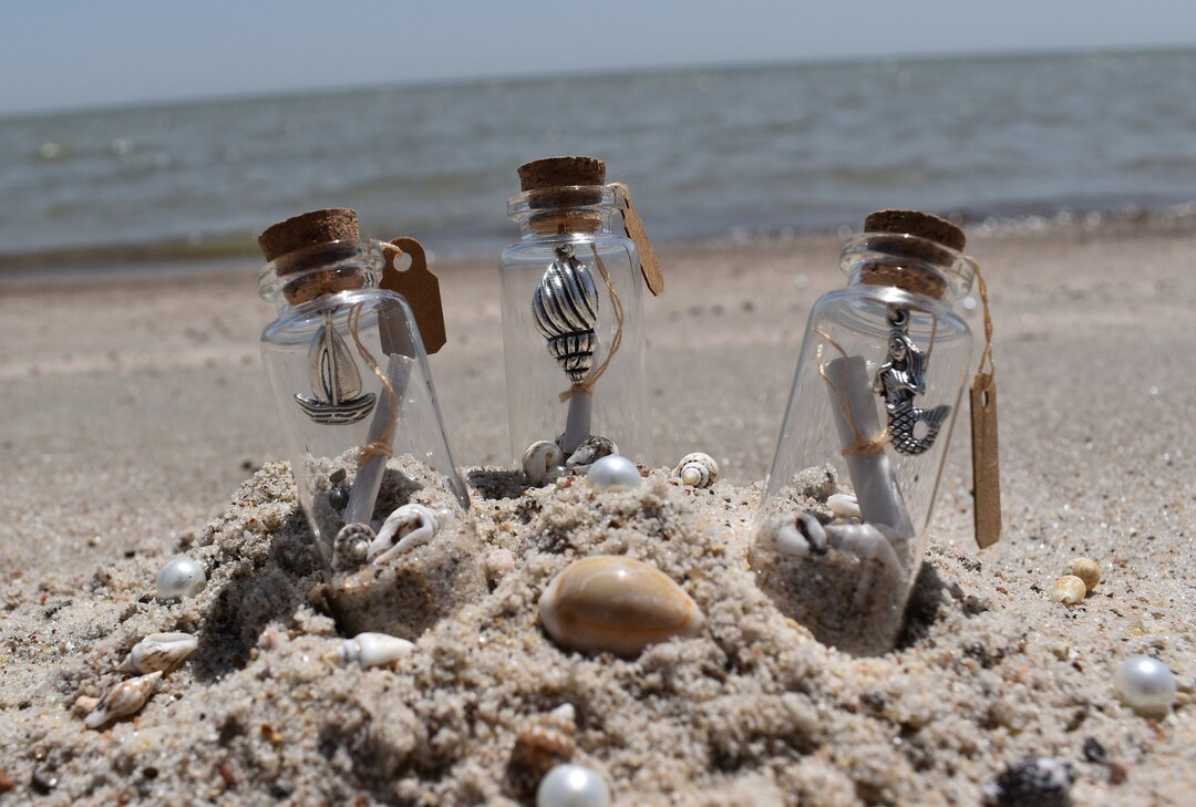 Personalized Message in a Bottle - Nautical Message Bottle - Charmed ...