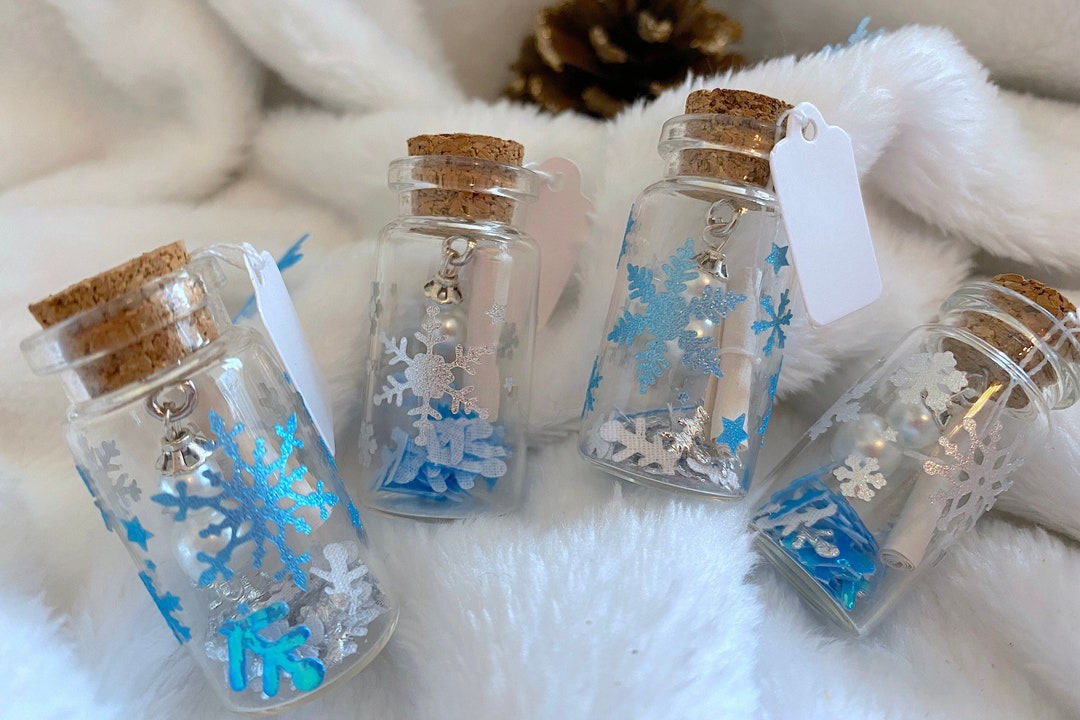 Winter Message in a Bottle - Snowflakes - Frozen - Let is Snow -snow ...