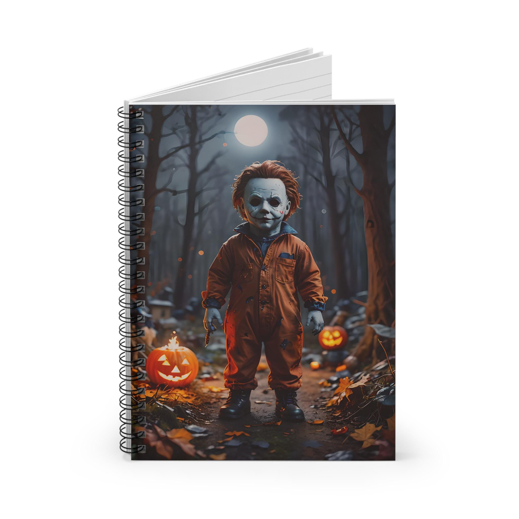 Baby Michael Myers Notebook Journal - Halloween Michael Myers Notebook ...