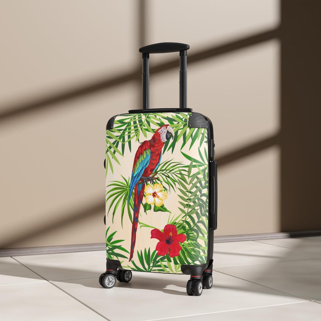 Parrot Macaw Travel Cabin Suitcase - Etsy