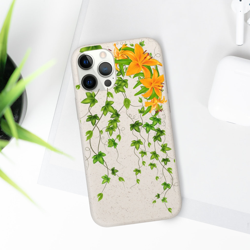 Poison Ivy Biodegradable Case - Poison Ivy Phone Case - Lillies Phone ...