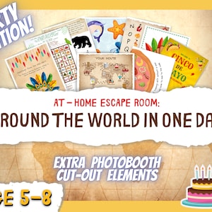 Printable Escape Room Kit Party Edition Print & Play - Etsy