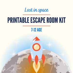 Space Treasure Hunt, a Indoor Printable Family Adventure, Alien Escape ...