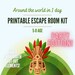 Printable Escape Room Kit Party Edition Print & Play Birthday Party ...