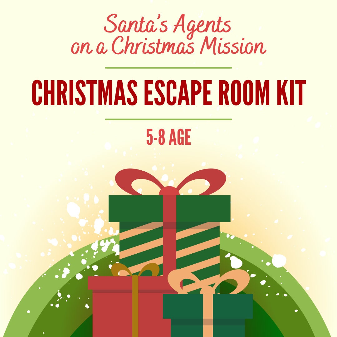 Christmas Escape Room Game for Kids Gift Treasure Hunt Print at Home ...