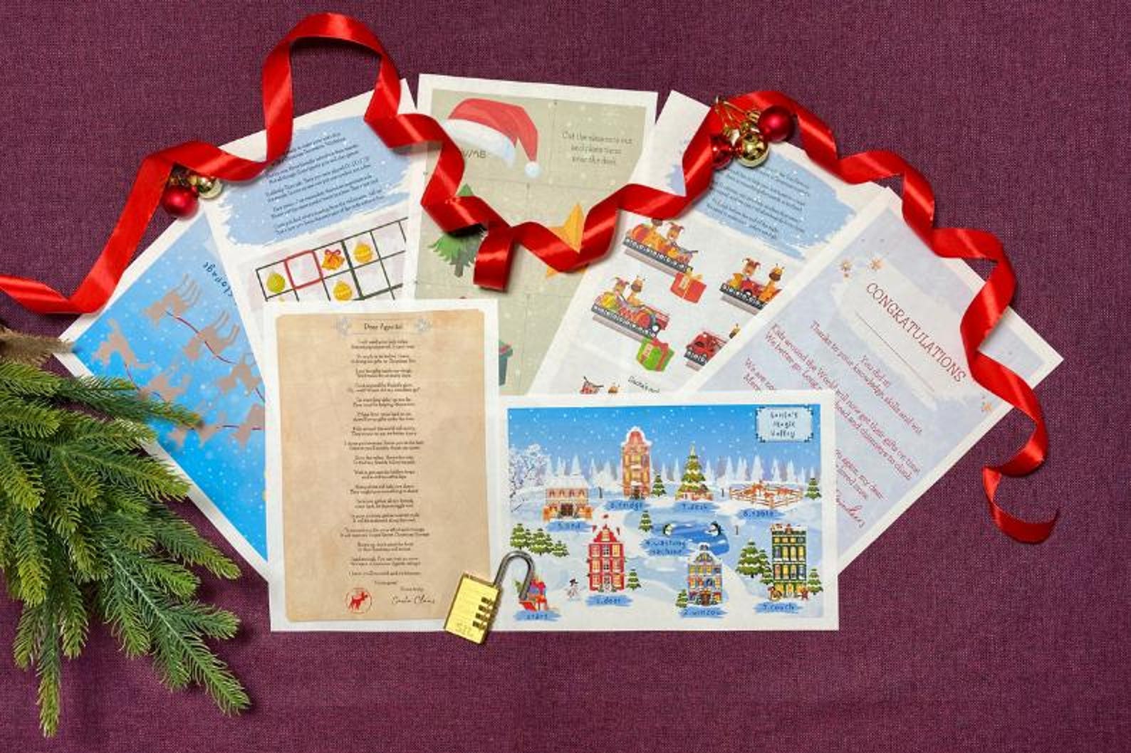 Christmas Escape Room: Reindeer Treasure Hunt Game (PDF Pattern) - Etsy