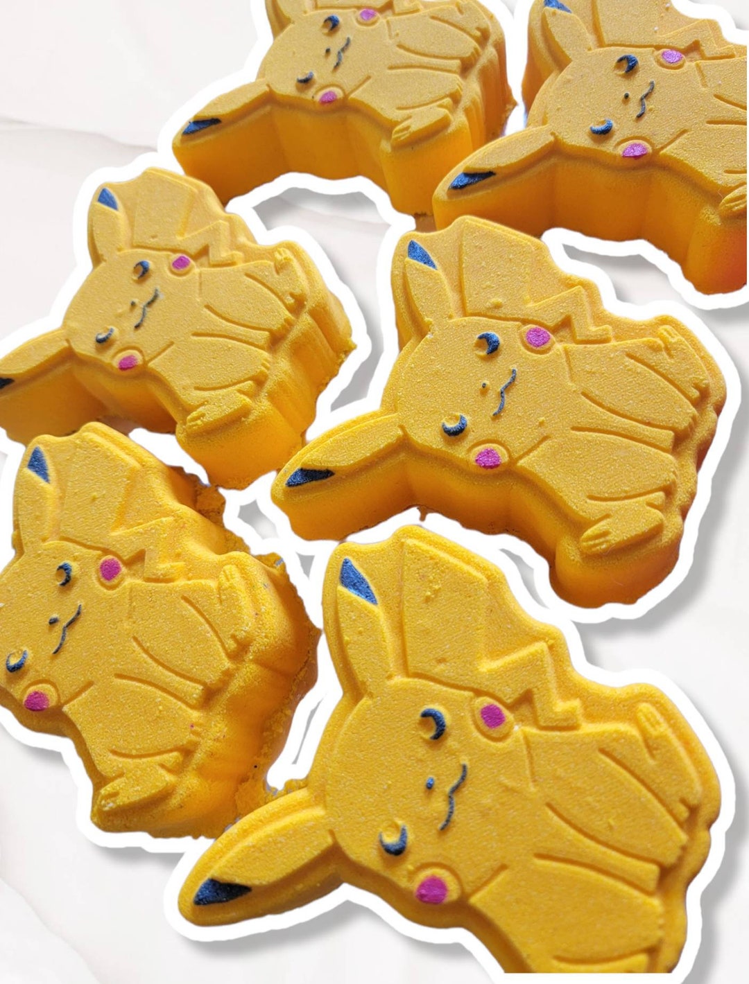 Electric Creature Bath Bomb With Color Blocks Inside Fizzes - Etsy