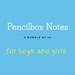 Pencilbox Notes for Kids, School, Encouragement Notes, Printable Notes ...