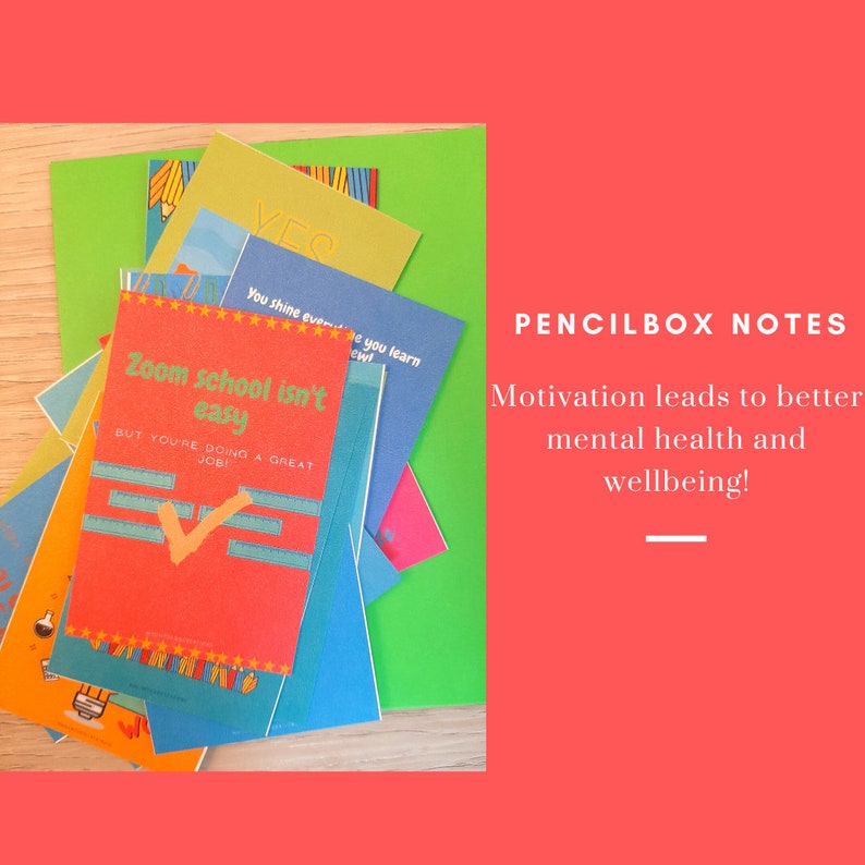 Pencilbox Notes for Kids, School, Encouragement Notes, Printable Notes ...