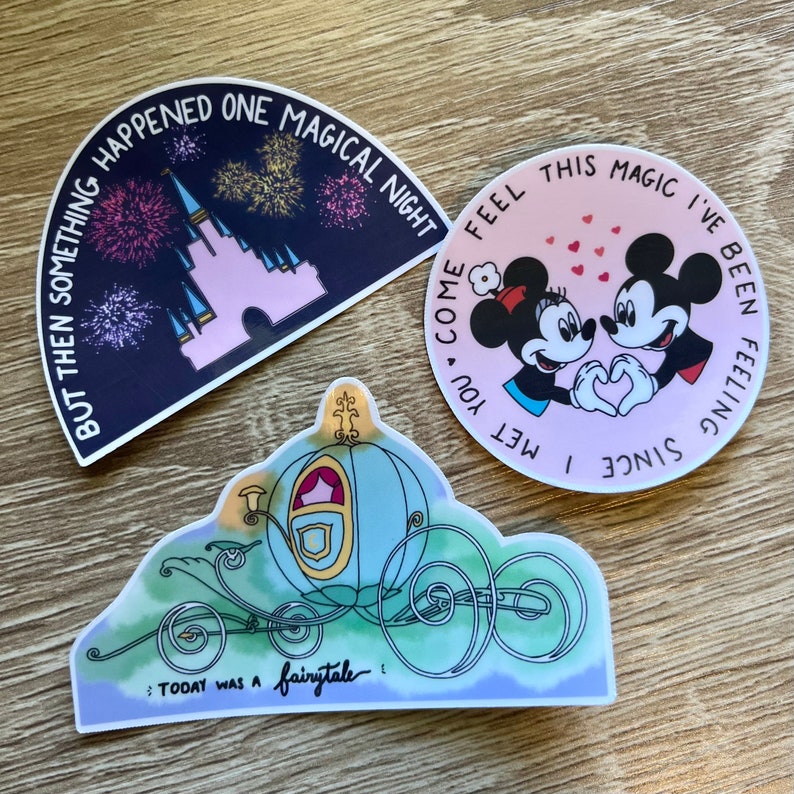 Disney X Taylor Swift Sticker Set 3 Stickers - Etsy