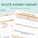 Acute Kidney Injury AKI Nursing Study Guide Digital | Etsy