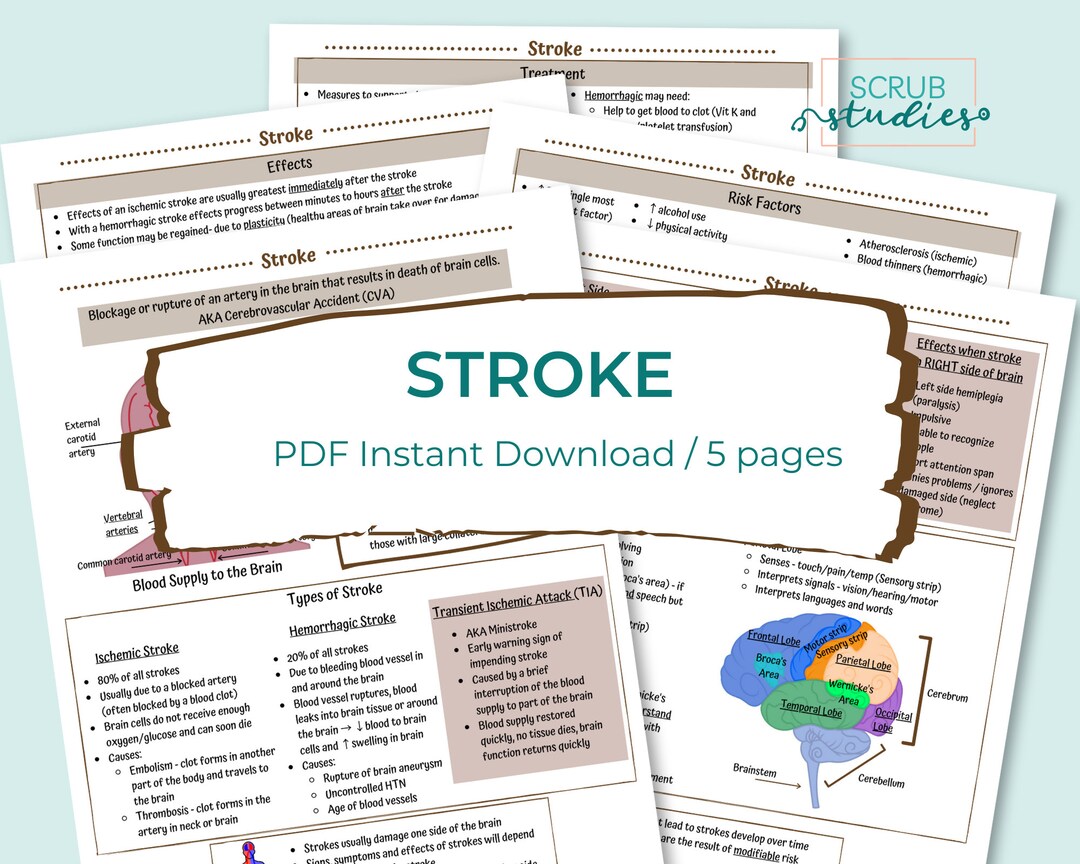 Stroke | CVA | Ischemic Stroke | Hemorrhagic Stroke | TIA | Brain ...