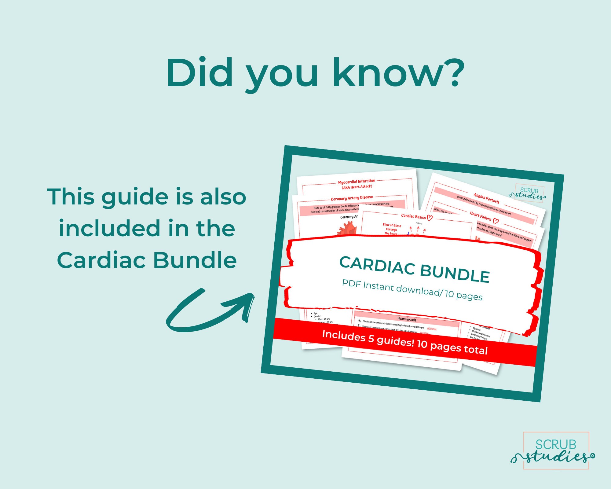 Heart Failure Study Guide Digital Download Nursing Study - Etsy