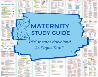 Labor & Delivery Nursing Quick Reference Guide INSTANT DOWNLOAD - Etsy