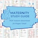 OB & Maternity Study Guide | Nursing Student Study Guide | Labor and ...