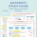 OB & Maternity Study Guide | Nursing Student Study Guide | Labor and ...