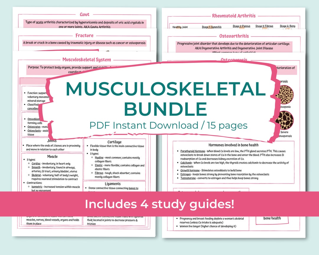 Musculoskeletal Bundle | Assessment | Trauma | Fracture ...