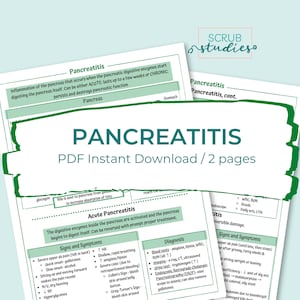 Gastrointestinal Bundle | Nursing Study Guide | GI Bundle | Digital ...