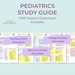 Pediatrics Study Guide Nursing Student Study Guide Digital - Etsy