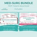 Med-surg Study Guide Bundle | Medical-surgical | Nursing Study Guide ...