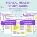 Psychiatric-mental Health Study Guide Nursing Student Study Guide ...