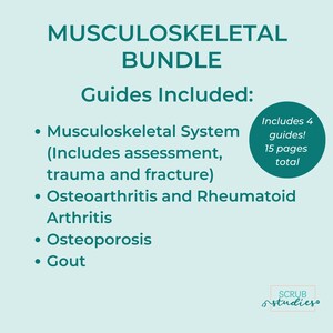 Musculoskeletal Bundle | Assessment | Trauma | Fracture ...