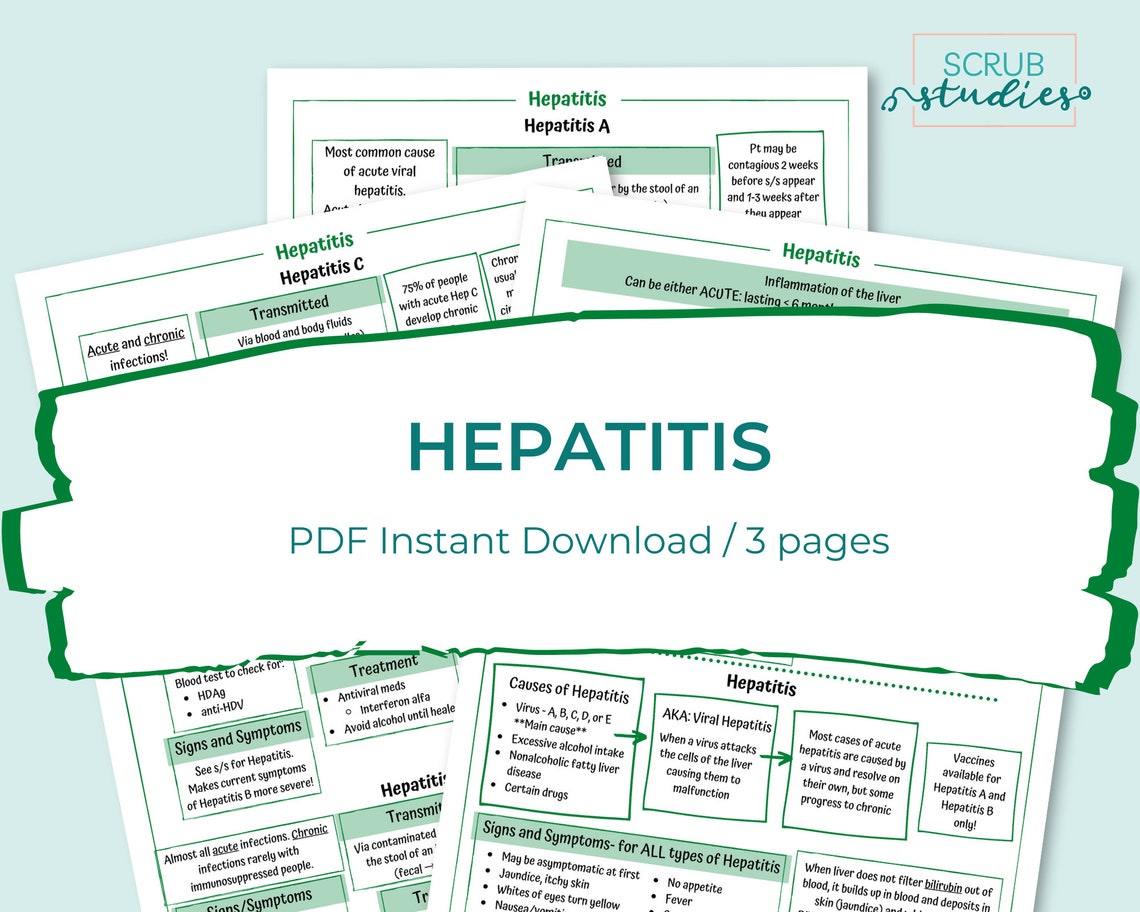 Gastrointestinal Bundle Nursing Study Guide GI Bundle - Etsy