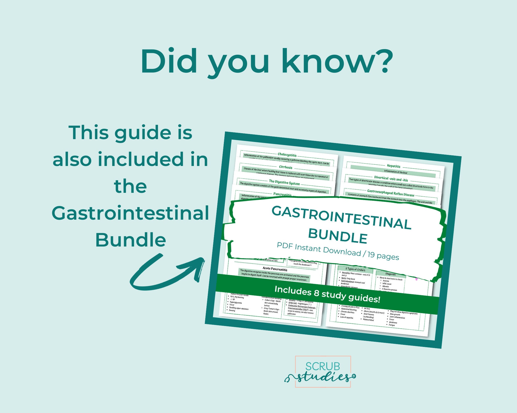 Cholecystitis and Appendicitis Study Guide Nursing Study - Etsy