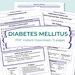 Diabetes Mellitus | Nursing Study Guide | Digital Download | Type I ...