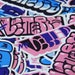 Graffiti Throw'up Stickers Pack Stickers - Etsy