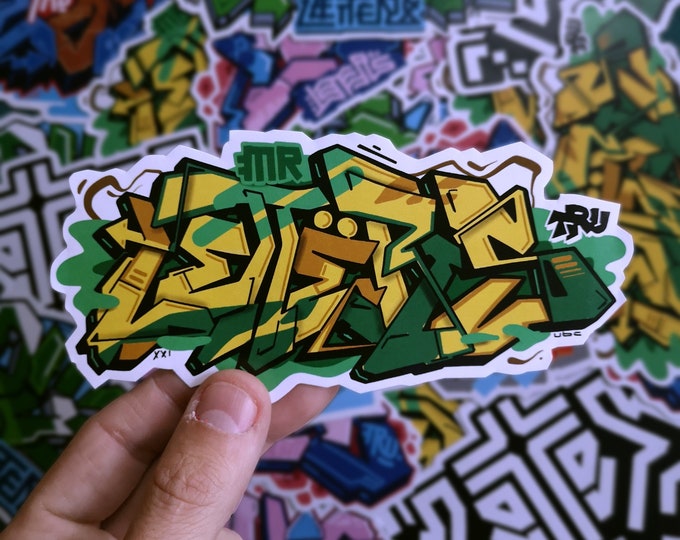 Graffiti Stickers Pack 3 Stickers - Etsy