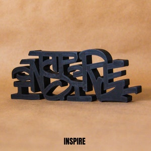 Custom Word 3d Print Graffiti Handstyle Custom Word 3d Print - Etsy