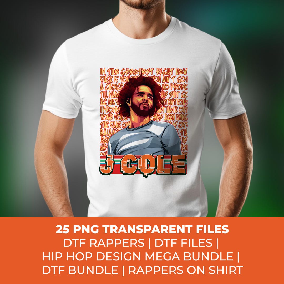 Hip Hop Rappers DTF Mega Bundle: Streetwear Designs (PNG) - Etsy