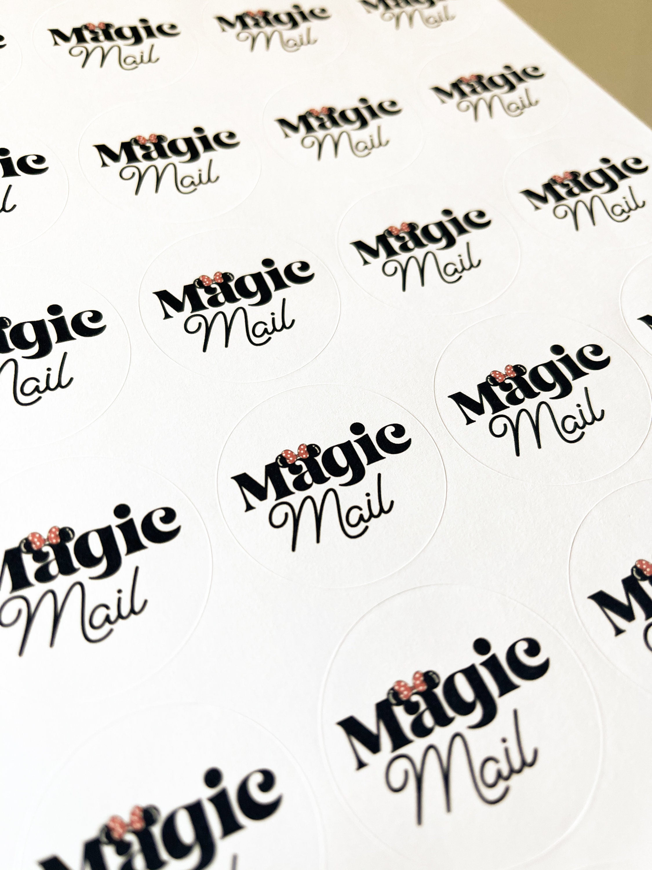 Magic Mail Sticker Sheet Packaging Supplies for Small - Etsy