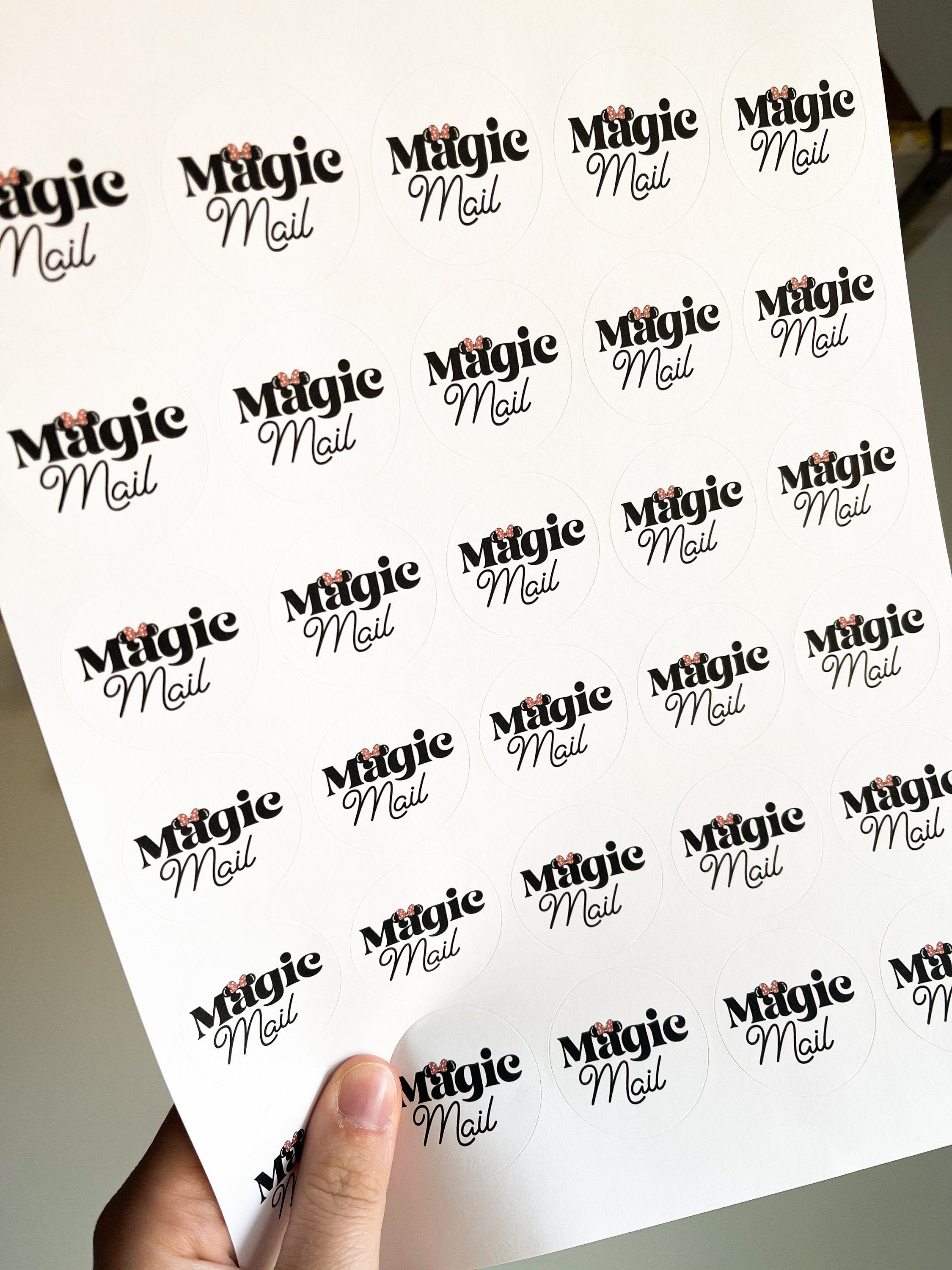 Magic Mail Sticker Sheet Packaging Supplies for Small - Etsy