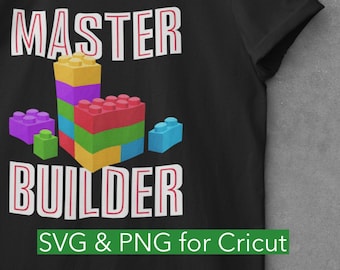 Bricks Master Svg - Etsy