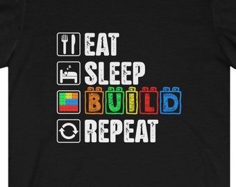 Eat Sleep Build - Etsy