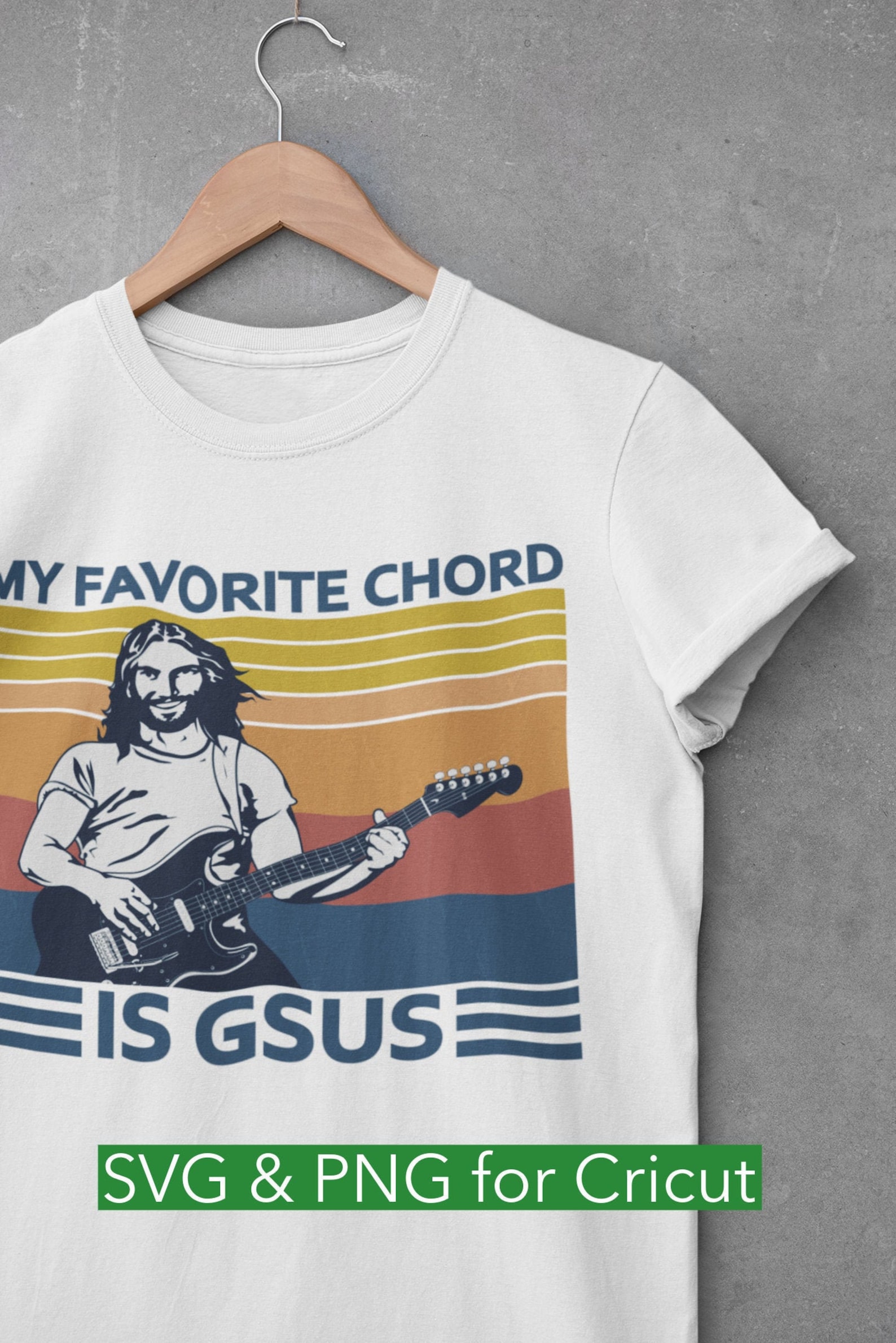 My Favorite Chord is Gsus Svg, Christian Svg, Electric Guitar ...