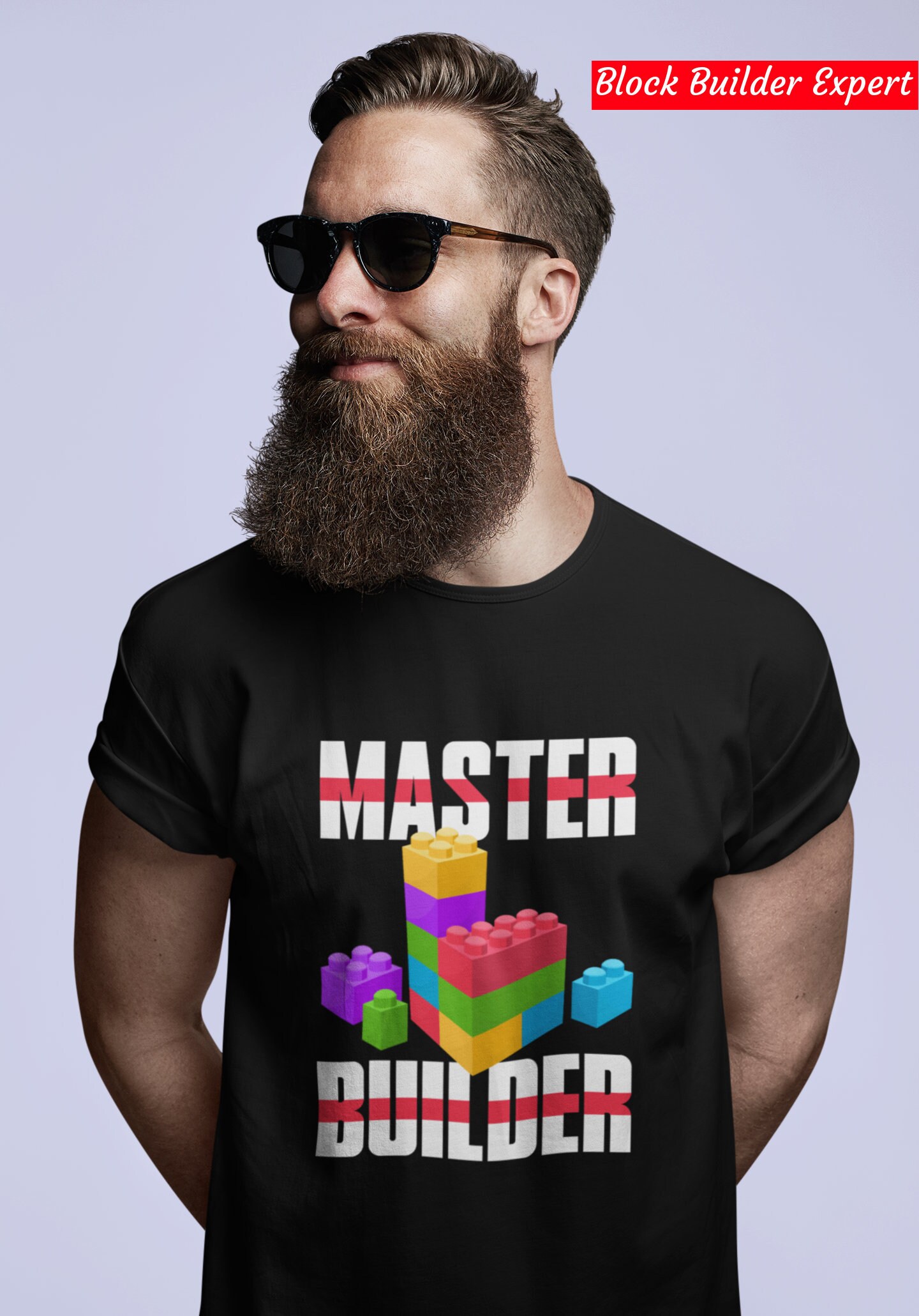 Master Builder Shirt Cute Master Block Builder Bricks Gift Gift for ...
