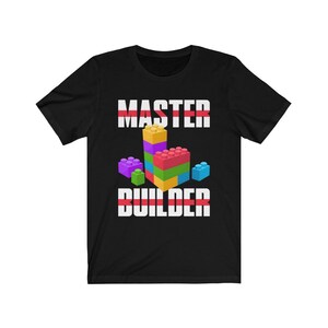 Master Builder Shirt Cute Master Block Builder Bricks Gift Gift for ...