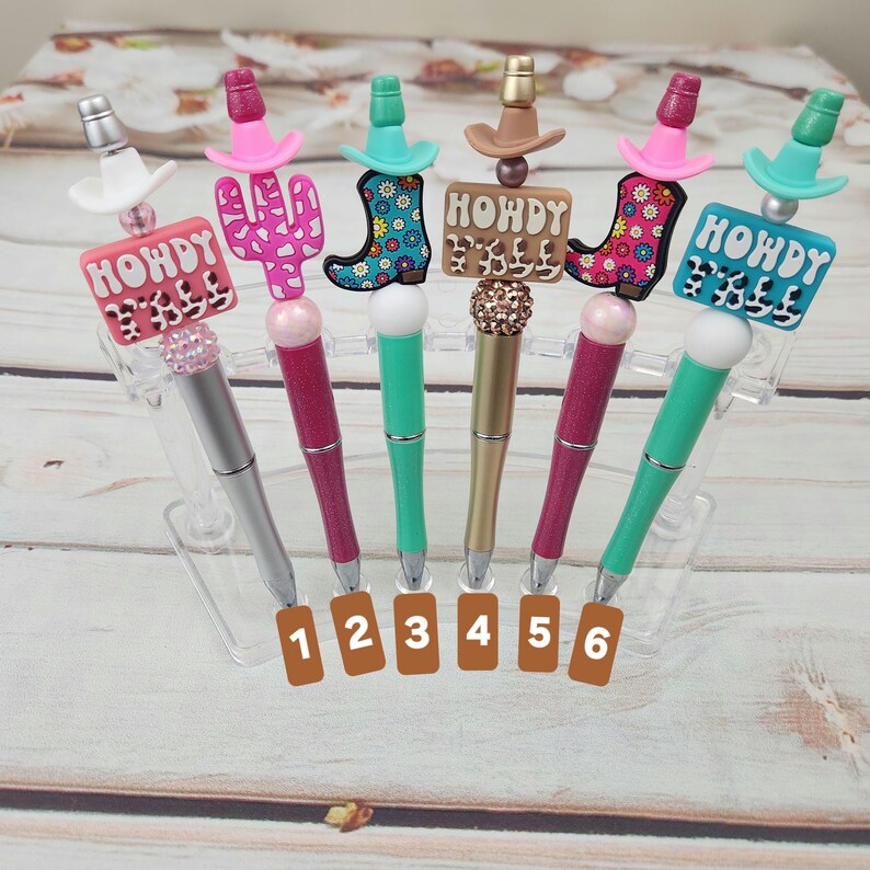 Cowboy Pen, Howdy Y'all, Fancy Pen, Pen Gift, Bling Pen, Gift for ...