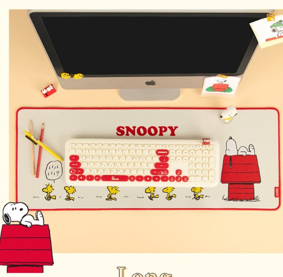 Snoopy Long Mouse Pad / Desk Pad | Etsy
