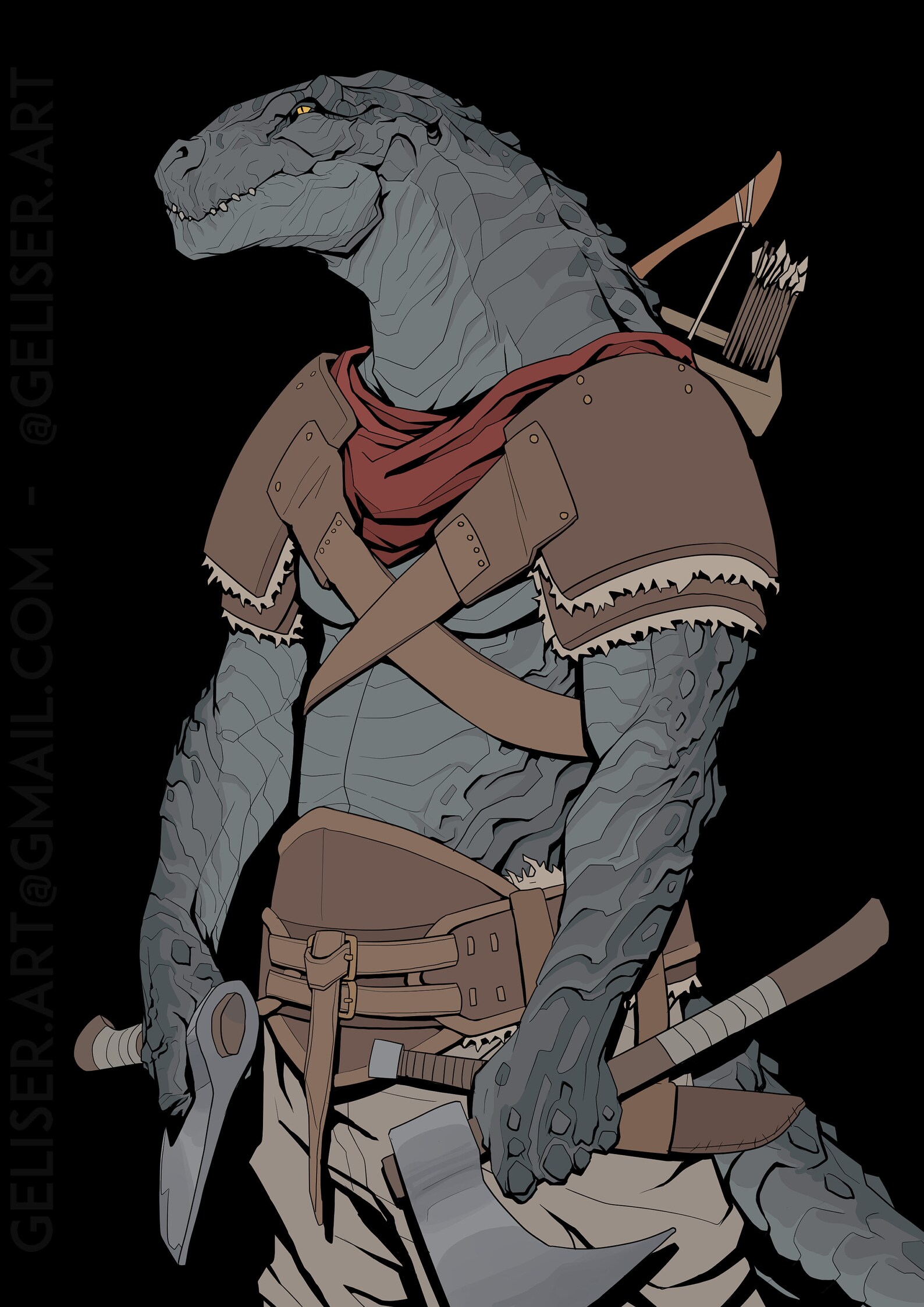 RPG Character Design Commission | Etsy