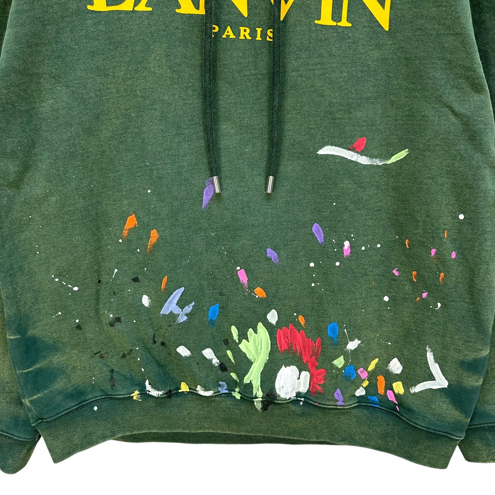 LANVIN X GALLERY DEPT. Big Logo Art on Display Courtesy of Josue Thomas ...