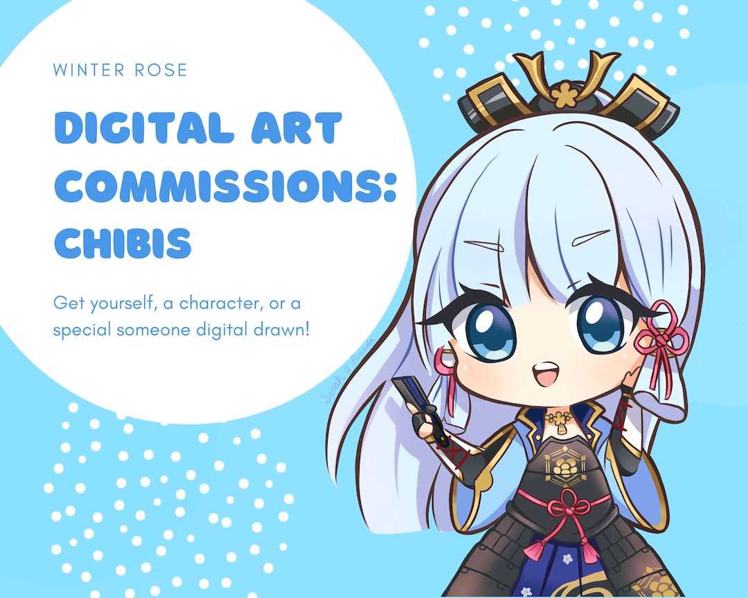 Chibi Art Commissions: Digital Art - Etsy