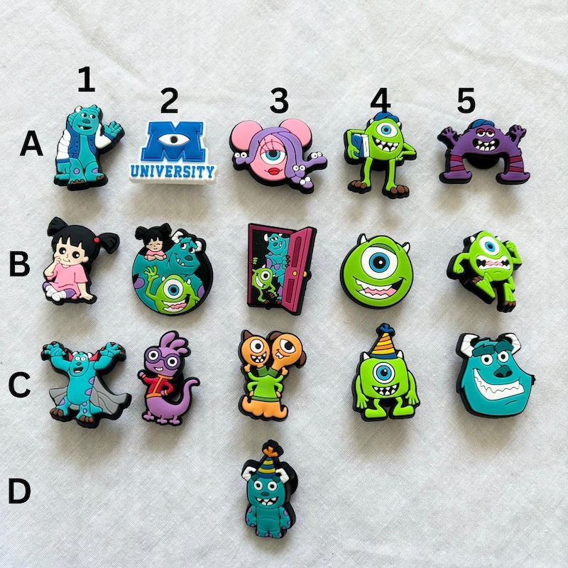 Monster Inc Shoes - Etsy